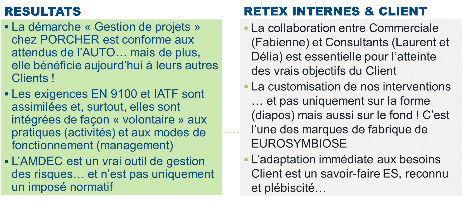 EURO-SYMBIOSE au service de la stratégie et des nouveaux défis du ...